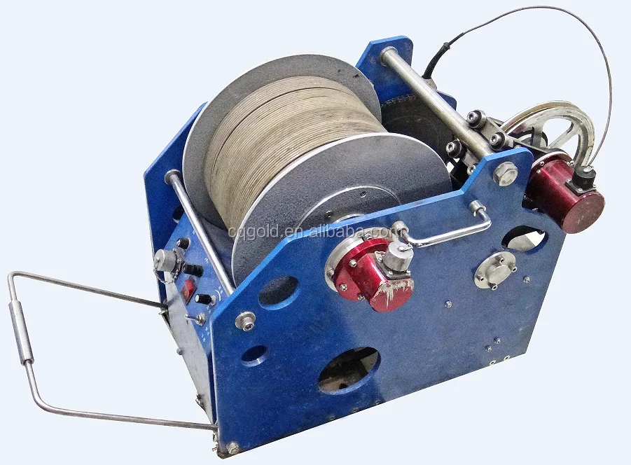 Automatic Geophysical Logging Cable Winch Up To 100m To 3000m Depth ...