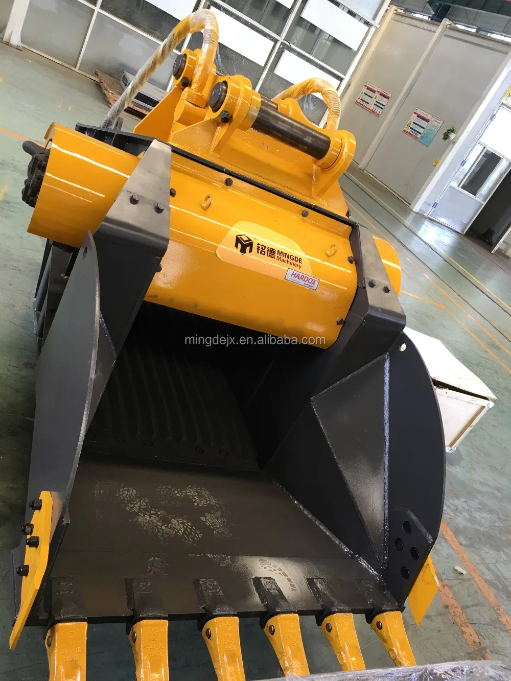 Pc210-8mo Jaw Crusher Bucket Of Heavy Work Stone Breaker - Buy Crusher ...