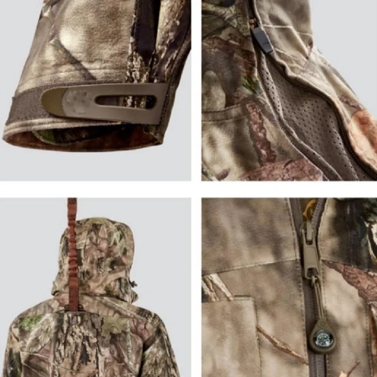 3 in 1 Gore Tex Camo Hunting Jacket - Waterproof & Durable
