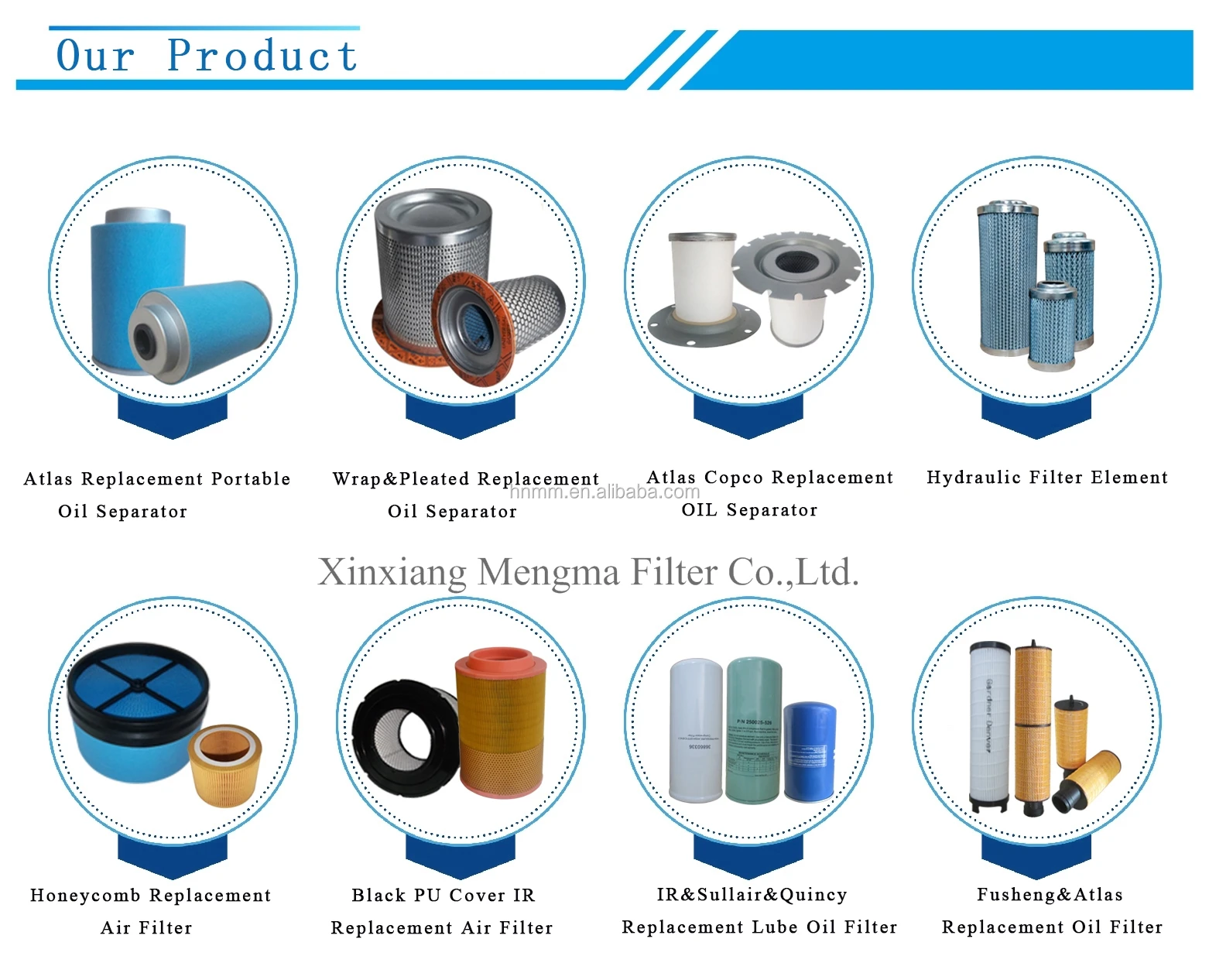 ไส้กรองแยกน้ำมันแอร์แอตลาส คอปโก้ ประสิทธิภาพสูง รุ่น 1092200289 ...