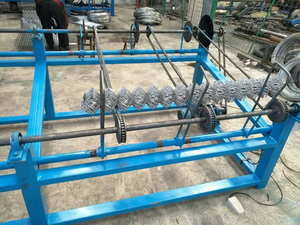 Automatic Mild Steel Cyclone Wire Machine Production Capacity 2000 Kg ...