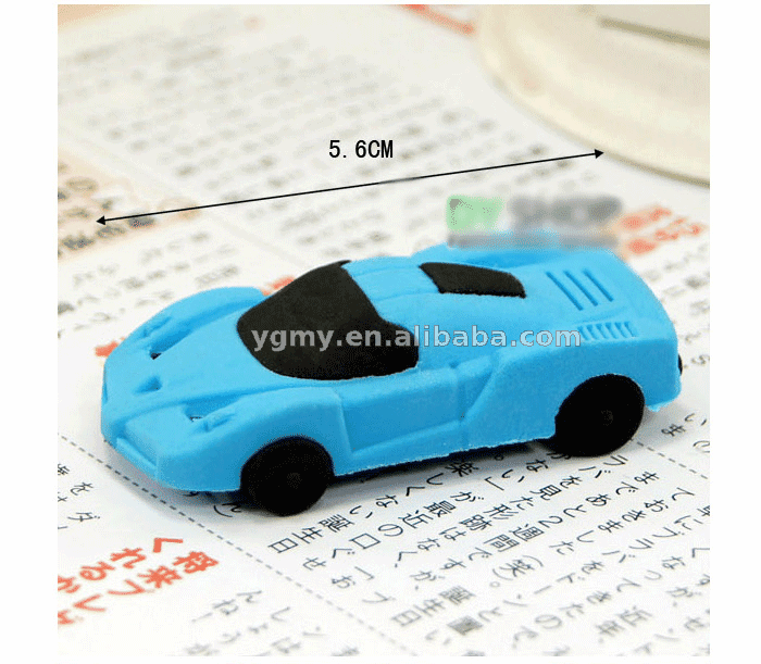 Stationery Removable Sports Car Racing Rubber Eraser Cartoon Eraser 27g ...