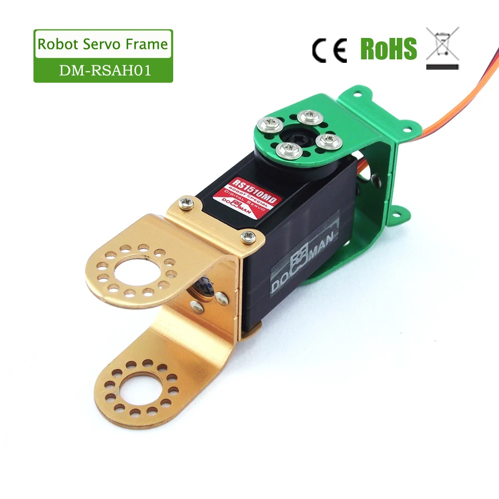 Rc Robot Servo Cnc Metal Robot Servo Frame Aluminium Metal Bracket For ...