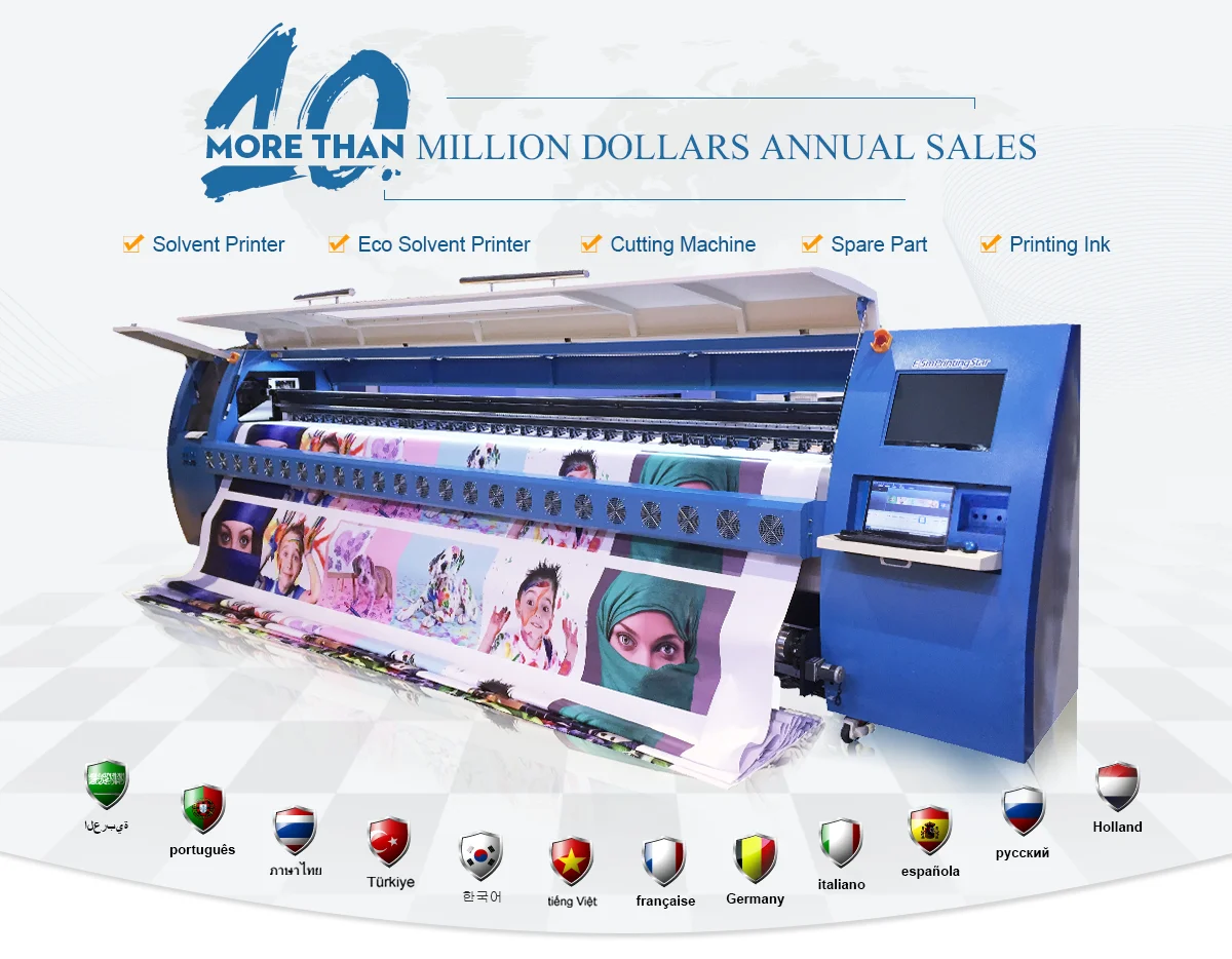 Guangzhou KY Advertisement Equipment Co., Ltd. - solvent printer, eco ...