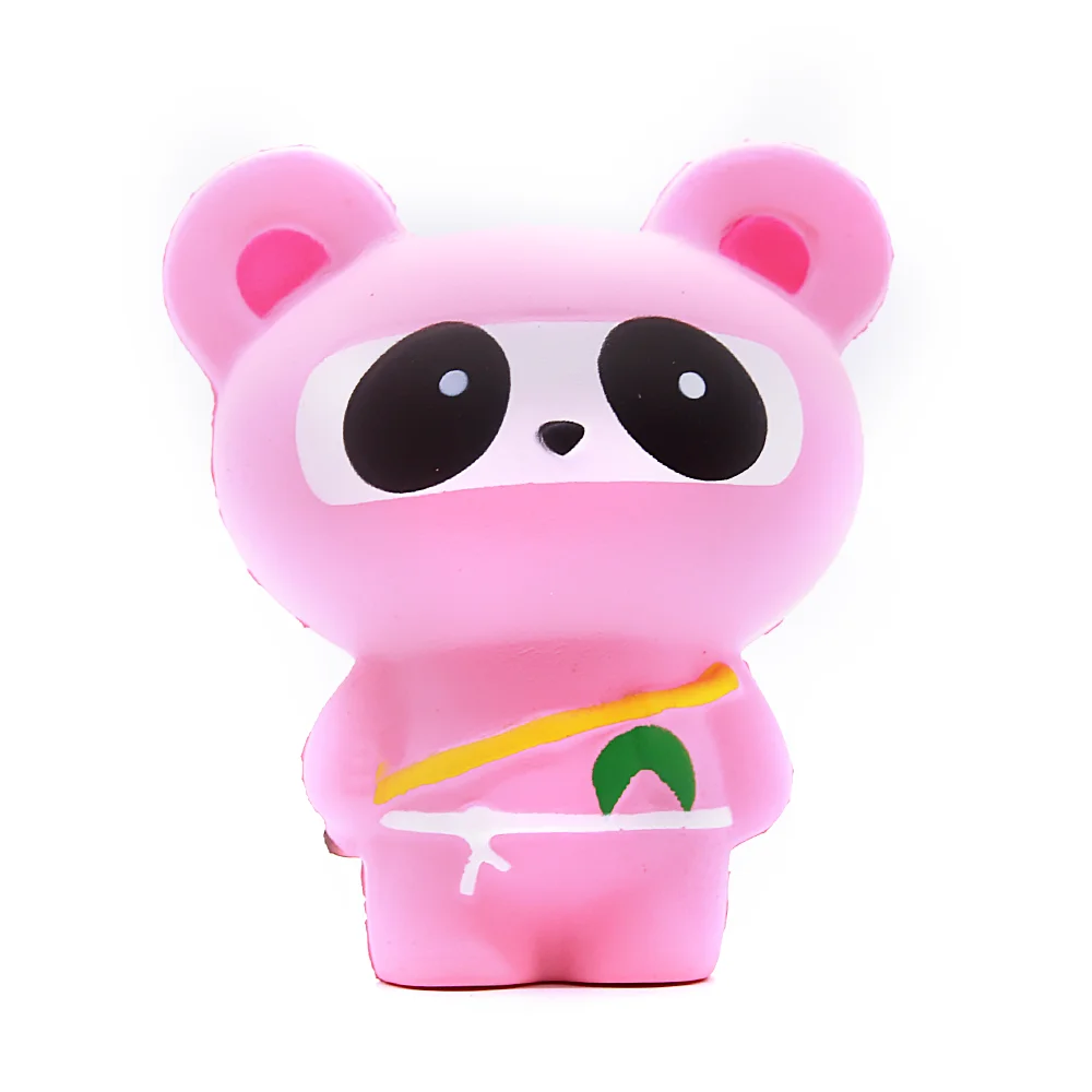 Jumbo Cute Key Chain Scented Squishies Oyuncaklar Ninja Panda Animal ...