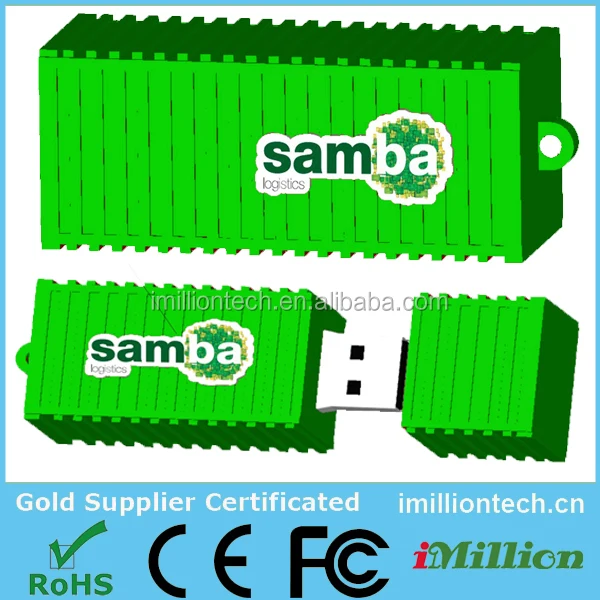 Free Customized Logo Rubber Shipping Container Usb,Container Usb Flash Drive - Buy Free ...