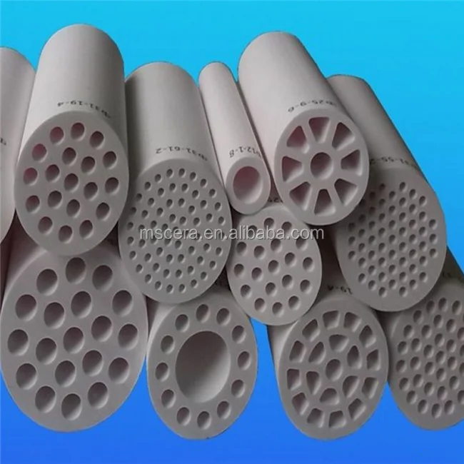 Porous Ceramic Filter Tube Pipe from Zhengzhou Mission Ceramic Products