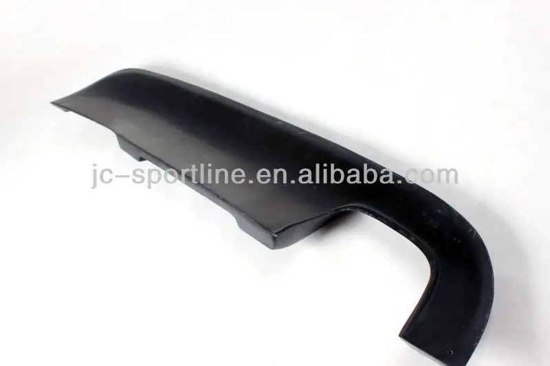 Carbon Fiber W203 Rear Diffuser Dual Pipes Single Outlet For Mercedes ...