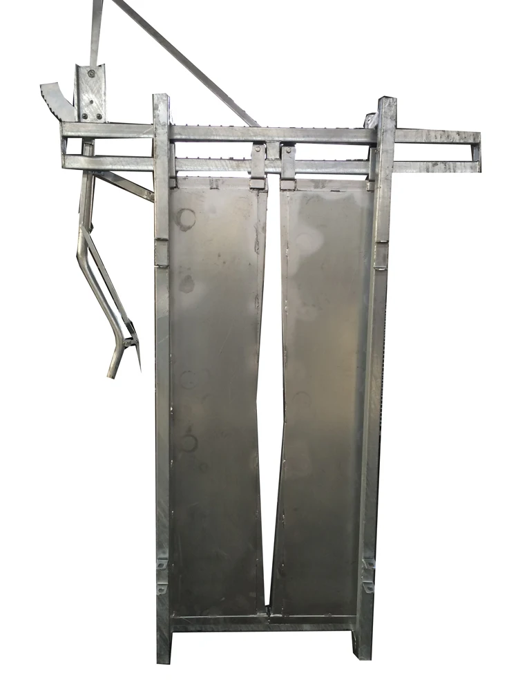 Simple Galvanized Cattle Crush Chute Gate - Durable & Easy