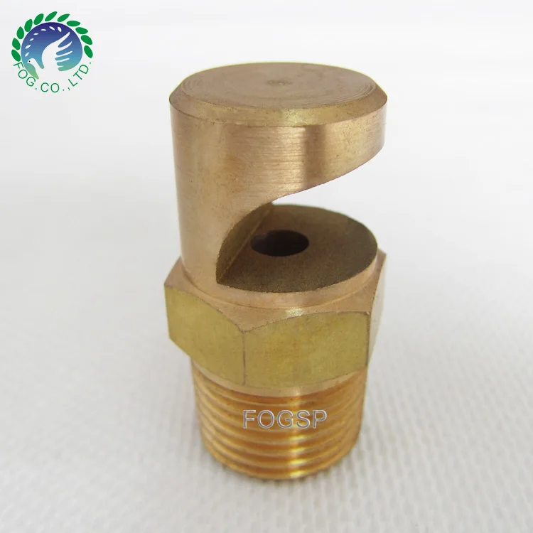 1/4 1/2 Npt Bsp Brass Deflection Flood Jet Flat Fan Wide Spray Nozzle ...