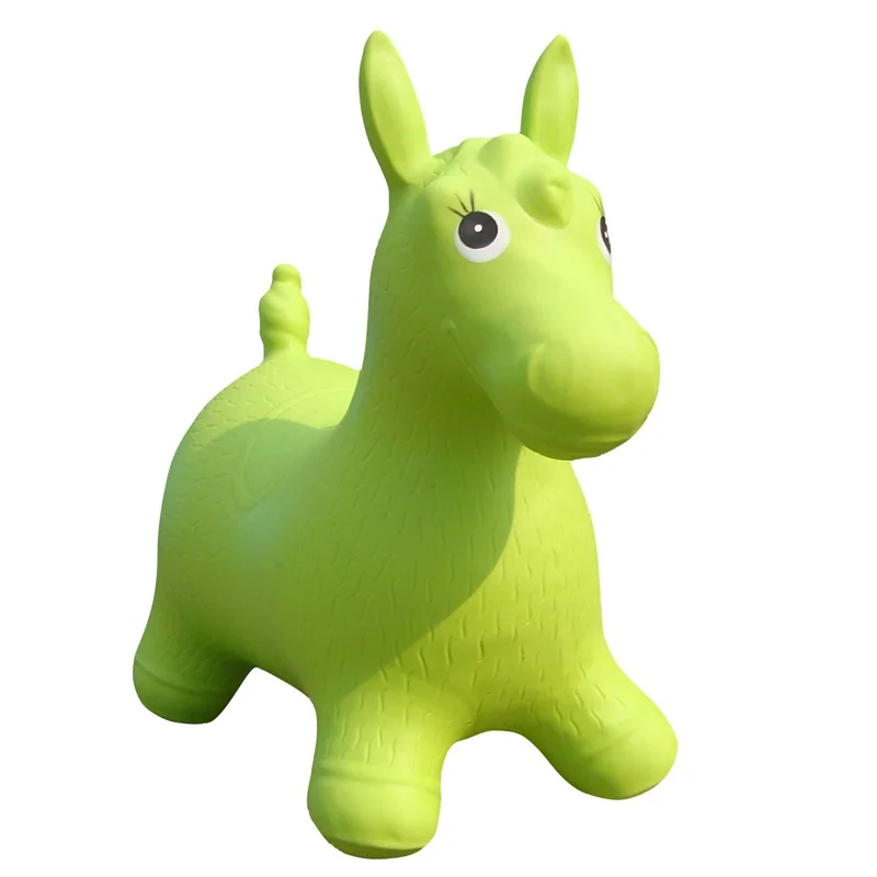 Customized Color Inflatable Unicorn Bouncy Animals Jumping Rubber ...