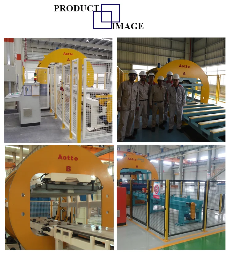 180 industrial bundle turnover machine steel plate turning machine in ...