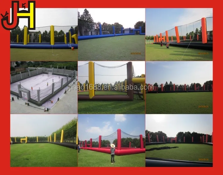Large Inflatable Paintball Netting Arena Inflatable Paintball Field for ...