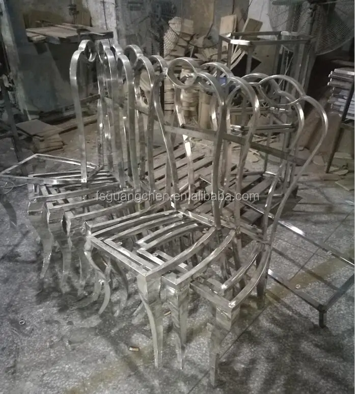 Stylish & Durable: New Design High Back Stainless Steel Chair