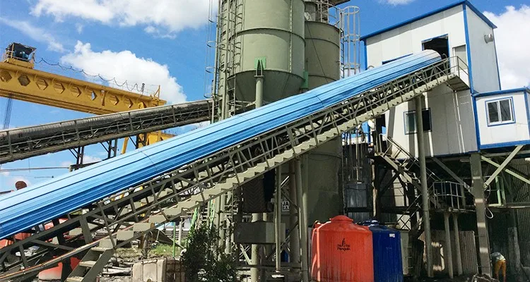 Inclined Solid Waste Reversible Belt Conveyor - 131t/h