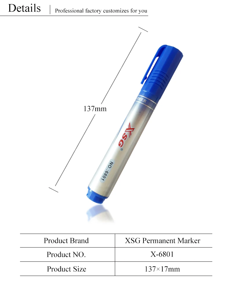 Ink Refillable Permanent Marker Pen,Oil Based Ink,Sun Proof And Water ...