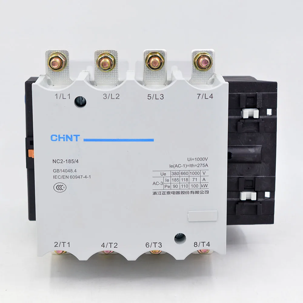 CHINT Power Contactor 4P NC2 Series - Reliable Motor Control