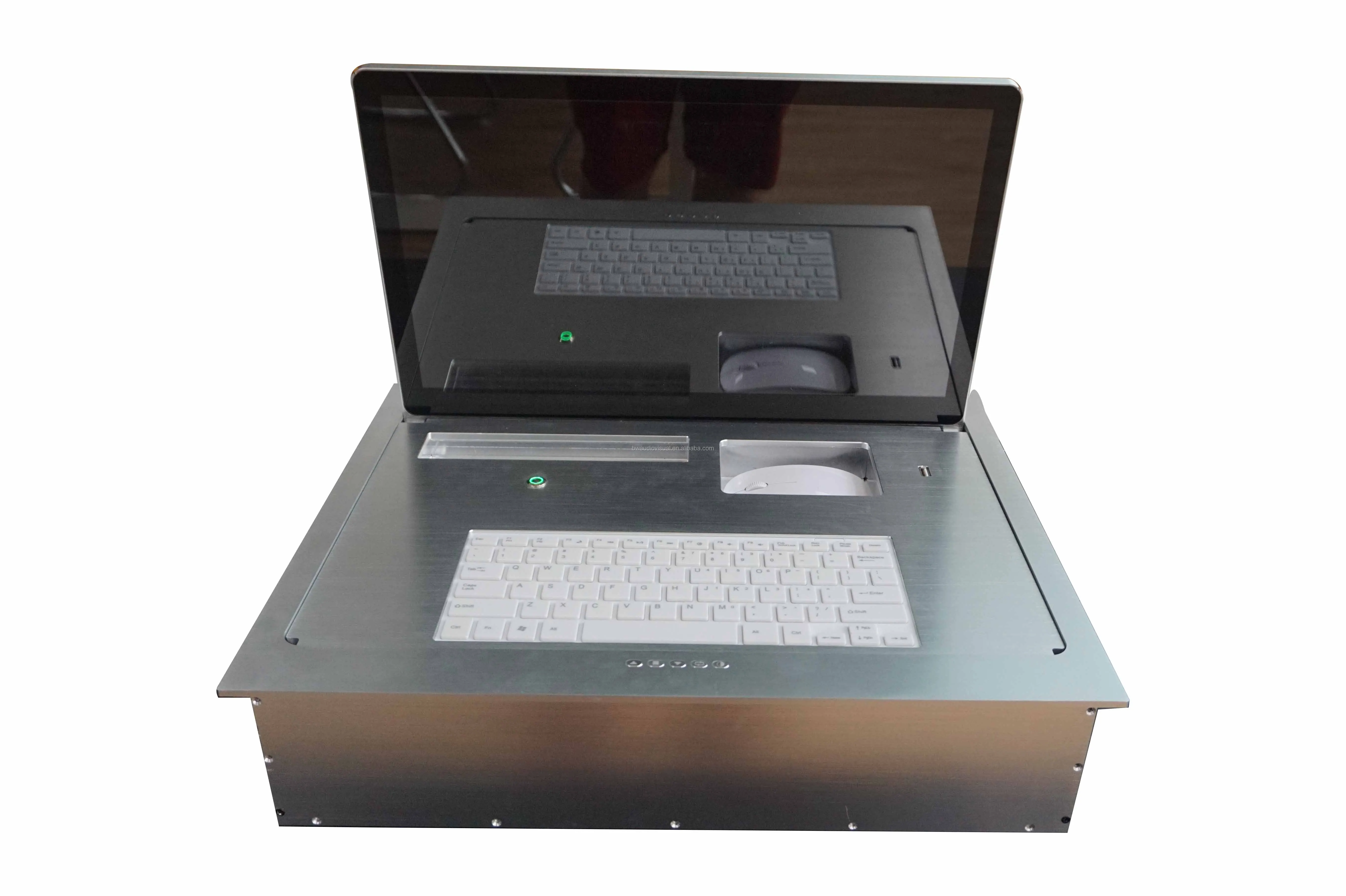 Ce Marked Flip Up Motorized Screen Monitor Lift / Led Computer Lift ...