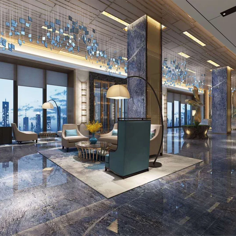 Luxury Blue Quartzite Stone Azul Bahia Granite Slab Precut Granito Azul ...