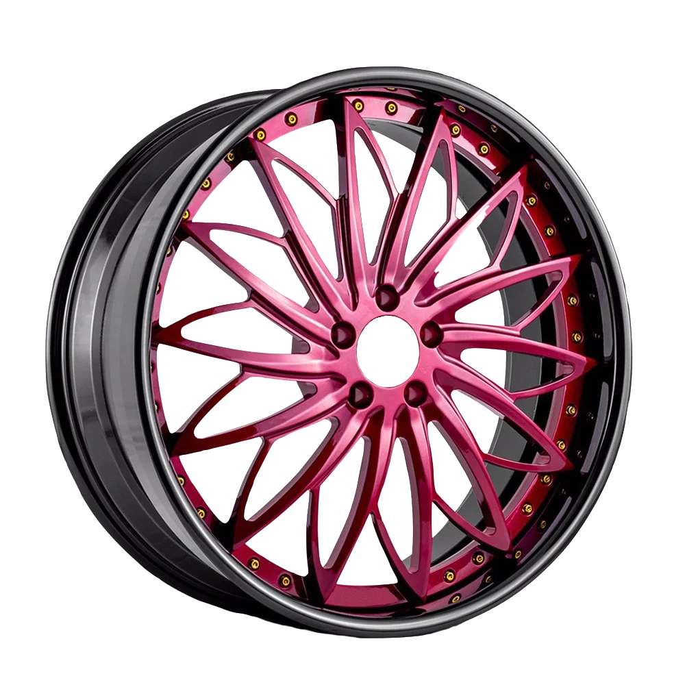 Colorful Alloy Wheels Different Sizes Customized Forged Car Wheels Rims Colorful Alloy Wheels Different Sizes Customized Forged Car Wheels Rims