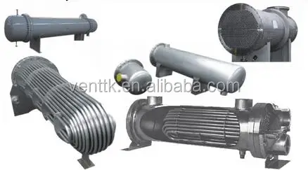 Air Compressor Parts - Shell and Tube Heat Exchanger Oil Cooler
