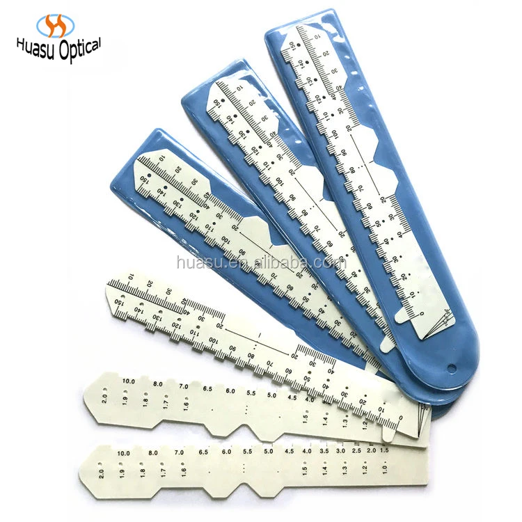 Plastic Optical PD Pupil Distance Ruler Straight Type T401| Alibaba.com