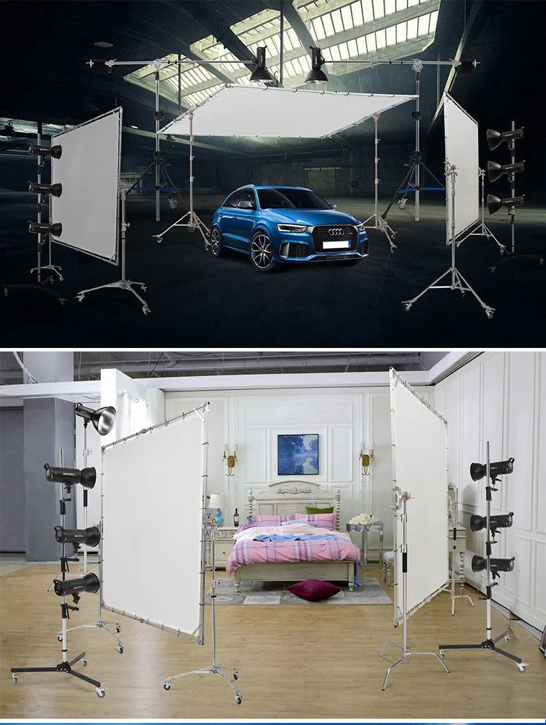 Butterfly Diffuser - Portable 12'x12' Collapsible Sun Scrim