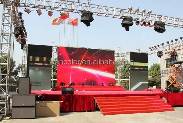 Nake Eye 3d P6 Outdoor Led Display Right Angle Full Color Video Led ...