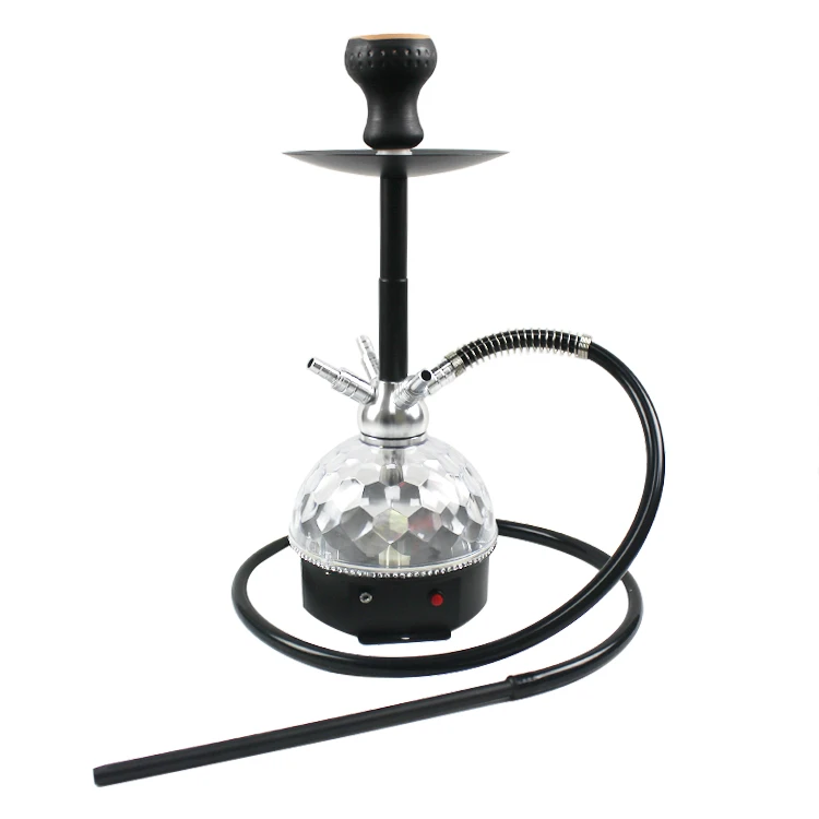 Music Shisha USB TF Card Party Hookah with LED Stage Light