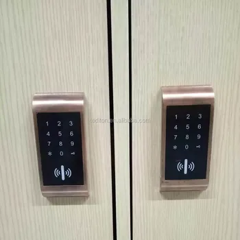 Electronic Keyless Smart Combination Code Locker Locks For Spa Hotel ...