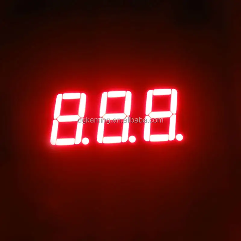 0.56 inch 3 digit 7 seg led