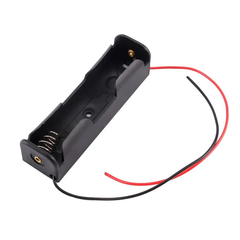 3.7v 18650 Battery Holder Li-po Li-ion Battery Case Socket Clip Box ...