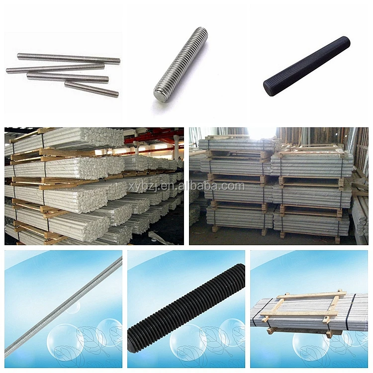 Electrical Zinc Galvanized Tensile Strength All Threaded Rod,Din975 ...