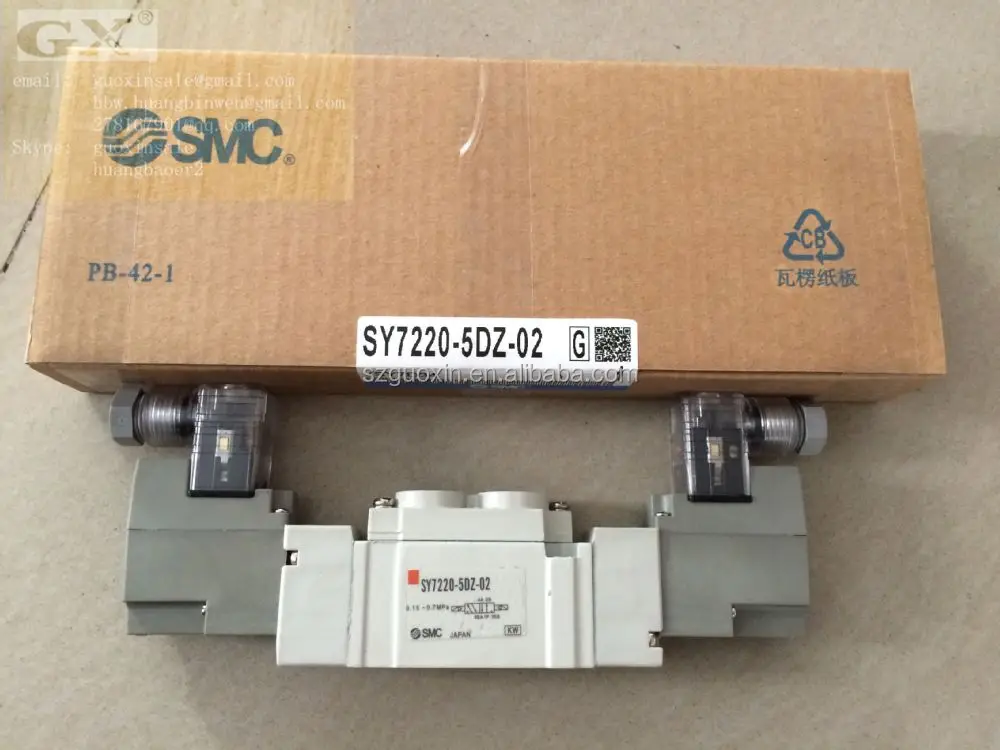 Válvula Solenoide Smc,Sy7220-5dz-02 - Buy Válvula Solenoide Smc,Válvula ...