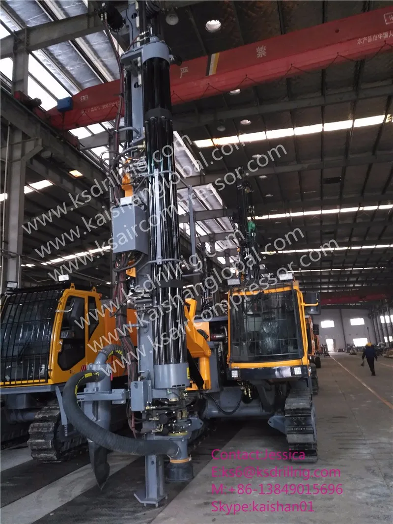 Kaishan Brand Kt10 Dth Hammer Drilling Rig Full Automatic Drilling Rig ...