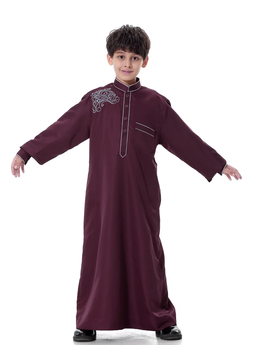 Elegant Embroidery Thobe - New Design Jubba Softy Thawb