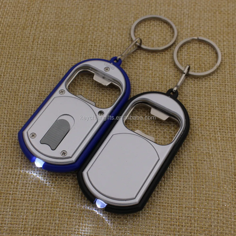 Promotion Custom Keychain Bottle Opener With Led Light - Buy Bottle ...