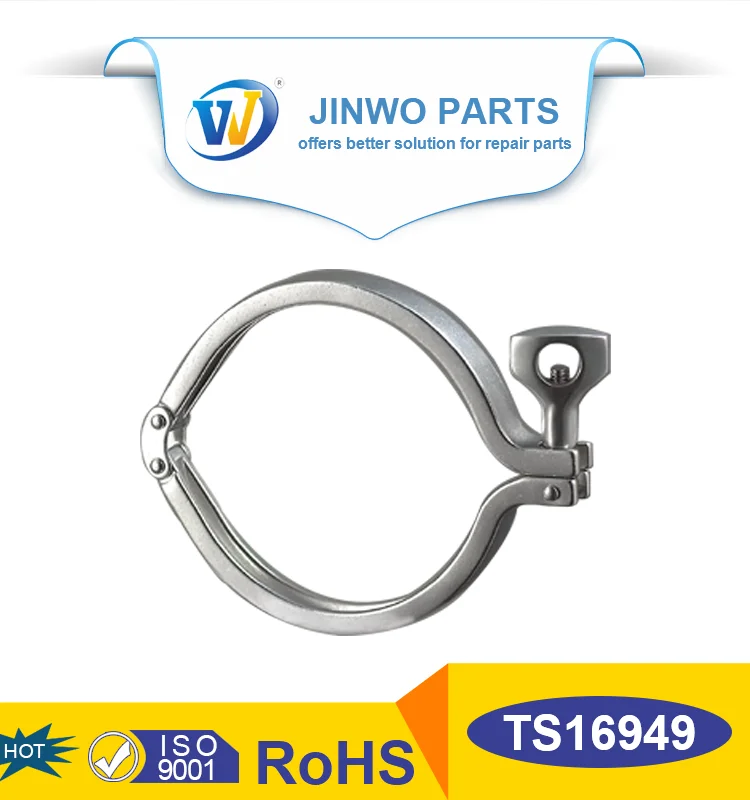 Stainless Steel Hinged Heavy Duty Pipe Clamp - Buy Hinged Pipe Clamp ...
