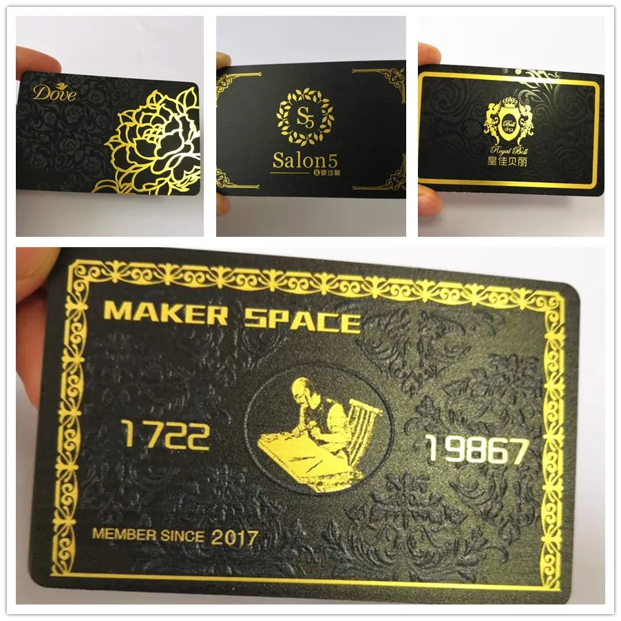 Custom Printing Embossed Number Pvc Card /custom Pvc Membership Cards ...