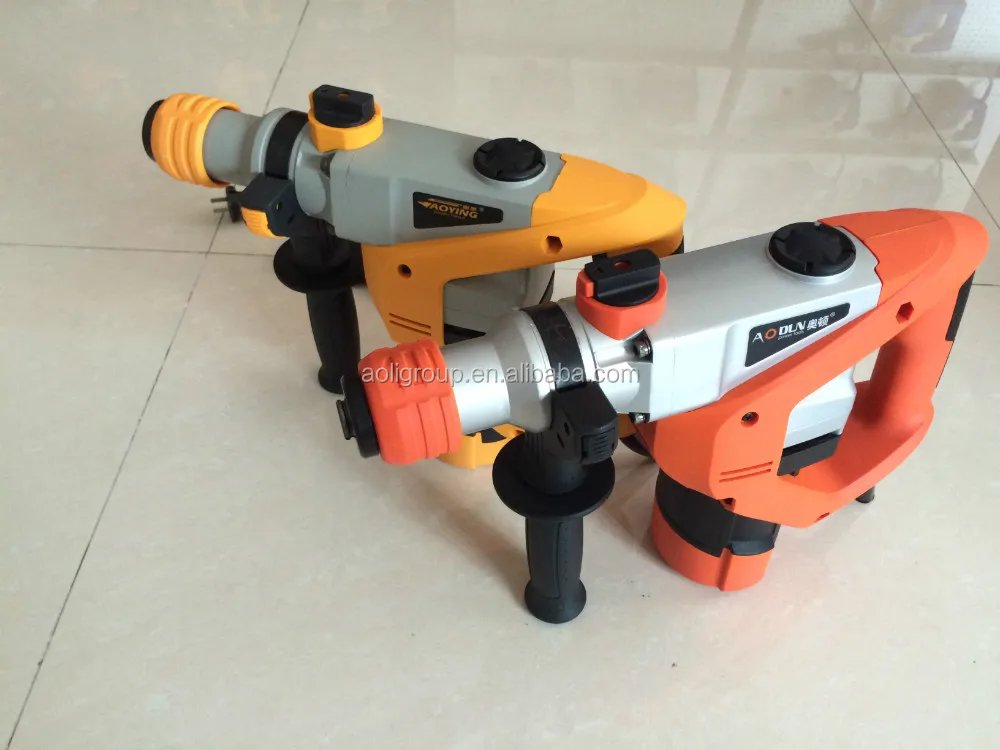 2500w 38mm Heavy Duty Hand Electric Rotary Hammer Drilling Machine Set