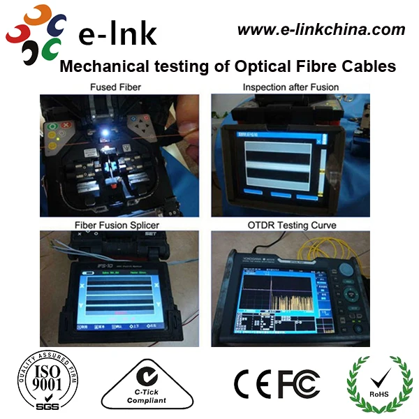 G.652/g.653/g.654/g.655 Single Mode 0.6 Mm Tight Buffer Indoor Armored ...