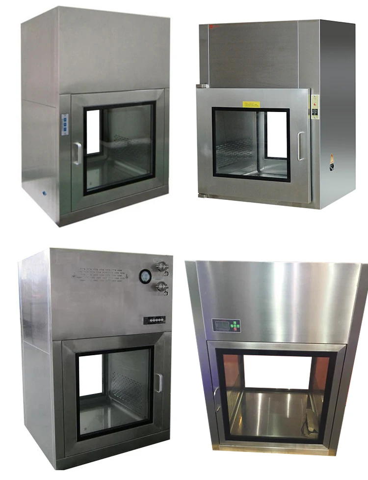 Ce Certificated Iso 5 Laminar Flow Pass Box - Buy Dynamic Pass Box With ...