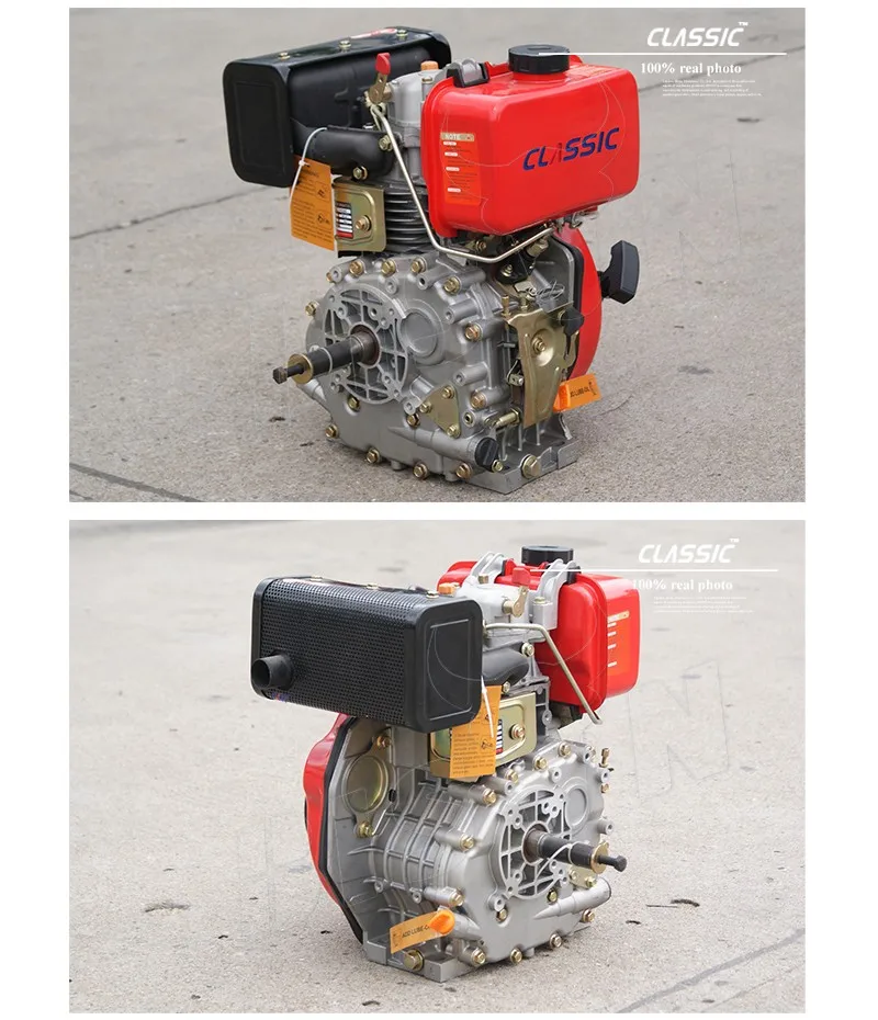 Bison(china) 418cc 10hp Vertical Shaft Diesel Engine Price Small Low ...