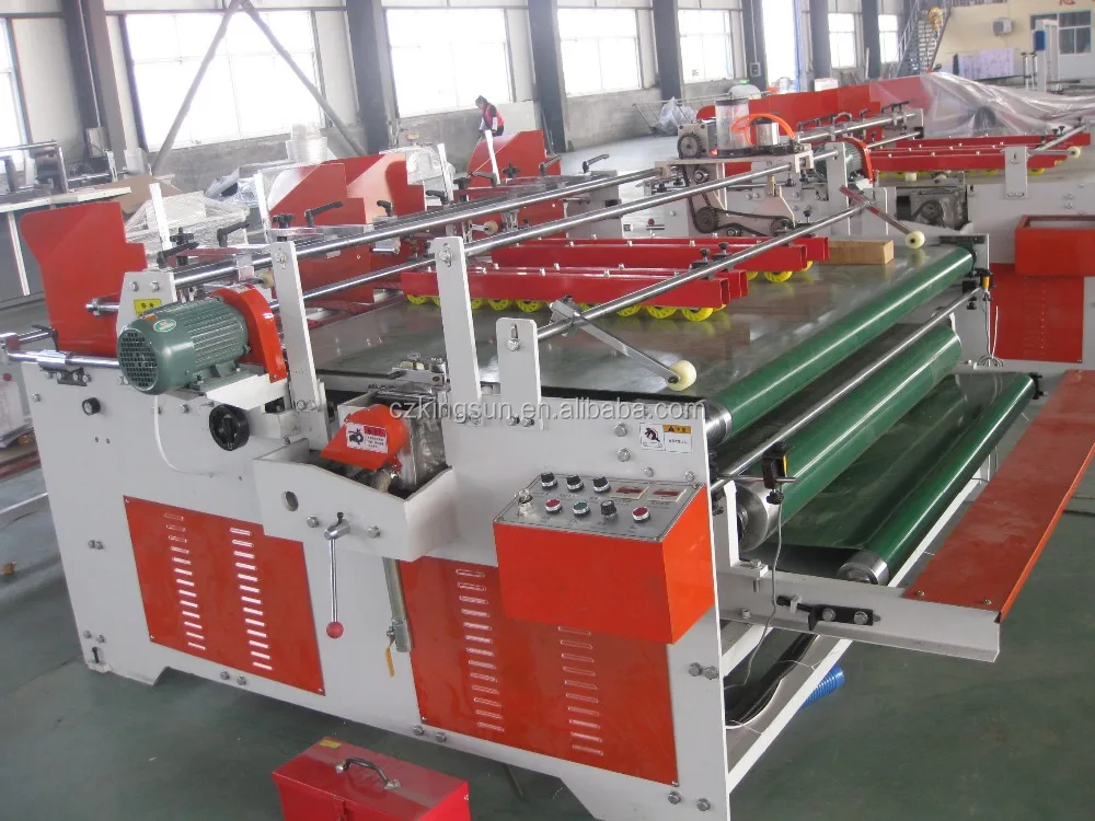 JGG-06040 Corrugated Box Making Machine - Semi Automatic
