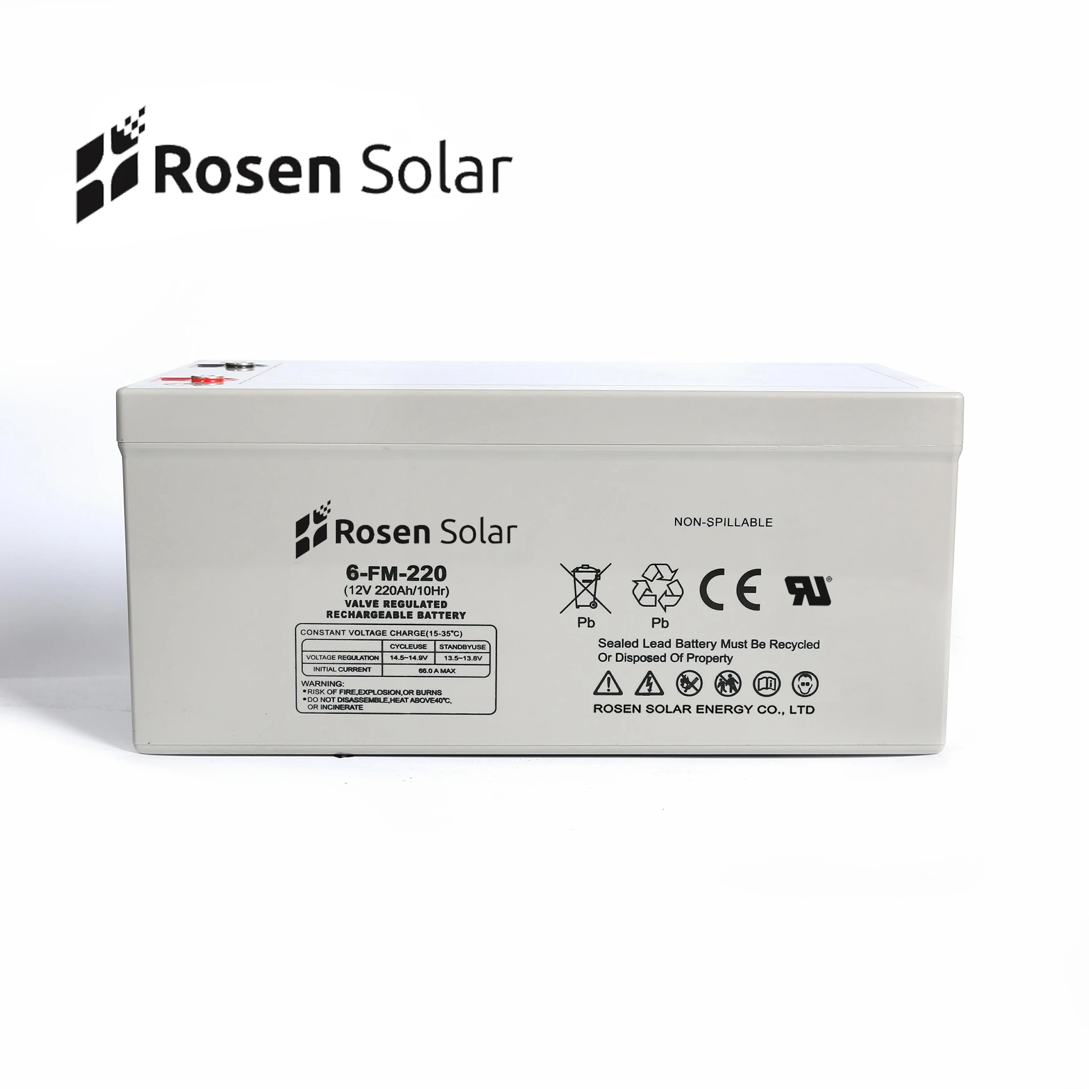 12v 24v 48v Inverter Solar Battery 100ah 200ah 250ah Rechargeable Agm ...