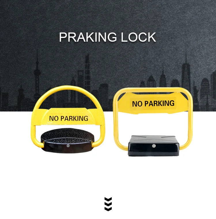 Automatic Remote Control Smart Car Parking Lock// Products from ...