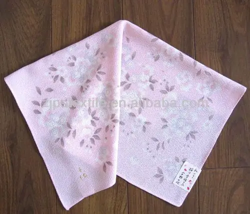 Japanese Cherry Blossom Handkerchief 100% Cotton Bandana Printed Fabric ...
