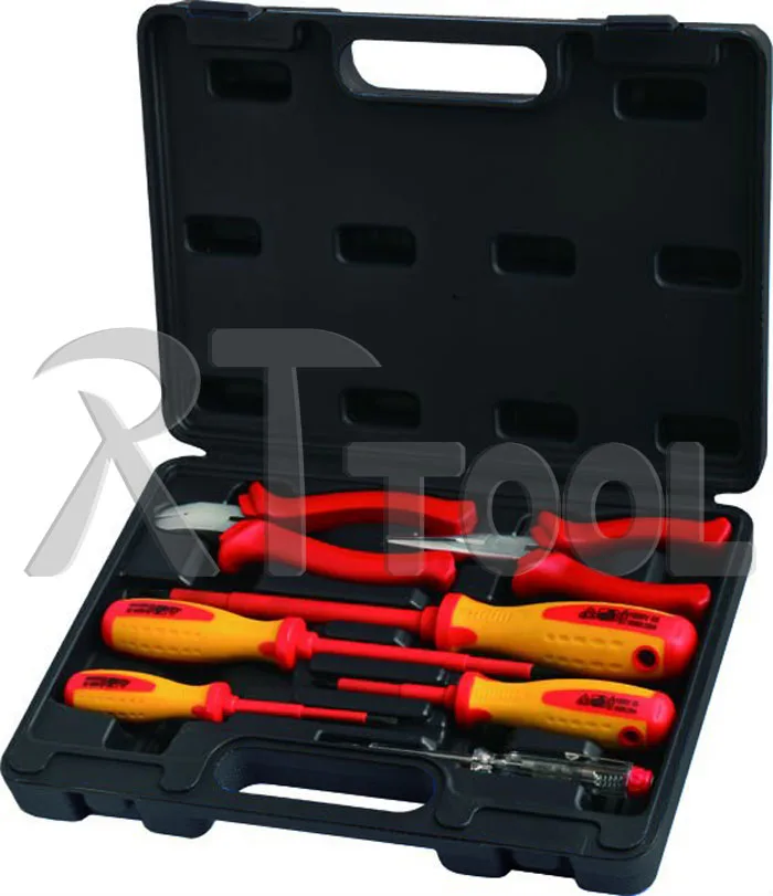 7pcs Insulated Hand Tools,Electrician Special Tools Kit In Plastic Tool ...