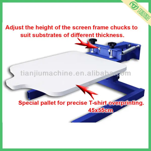 Simply Hand Screen Print Table - Buy Screen Print Table,Manual Screen ...