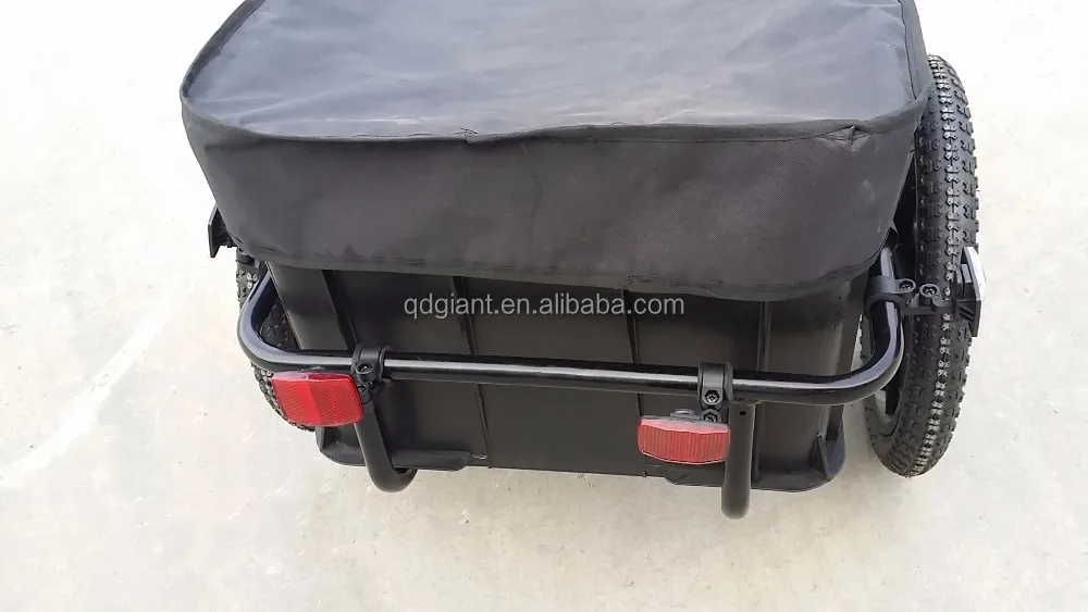 Heavy Duty Bike Trailer Cargo Trolley for Easy Transport - 100kg Load ...